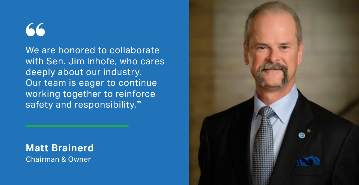 Brainerd Chemical Shares Expertise with Senator Inhofe’s Team - Brainerd